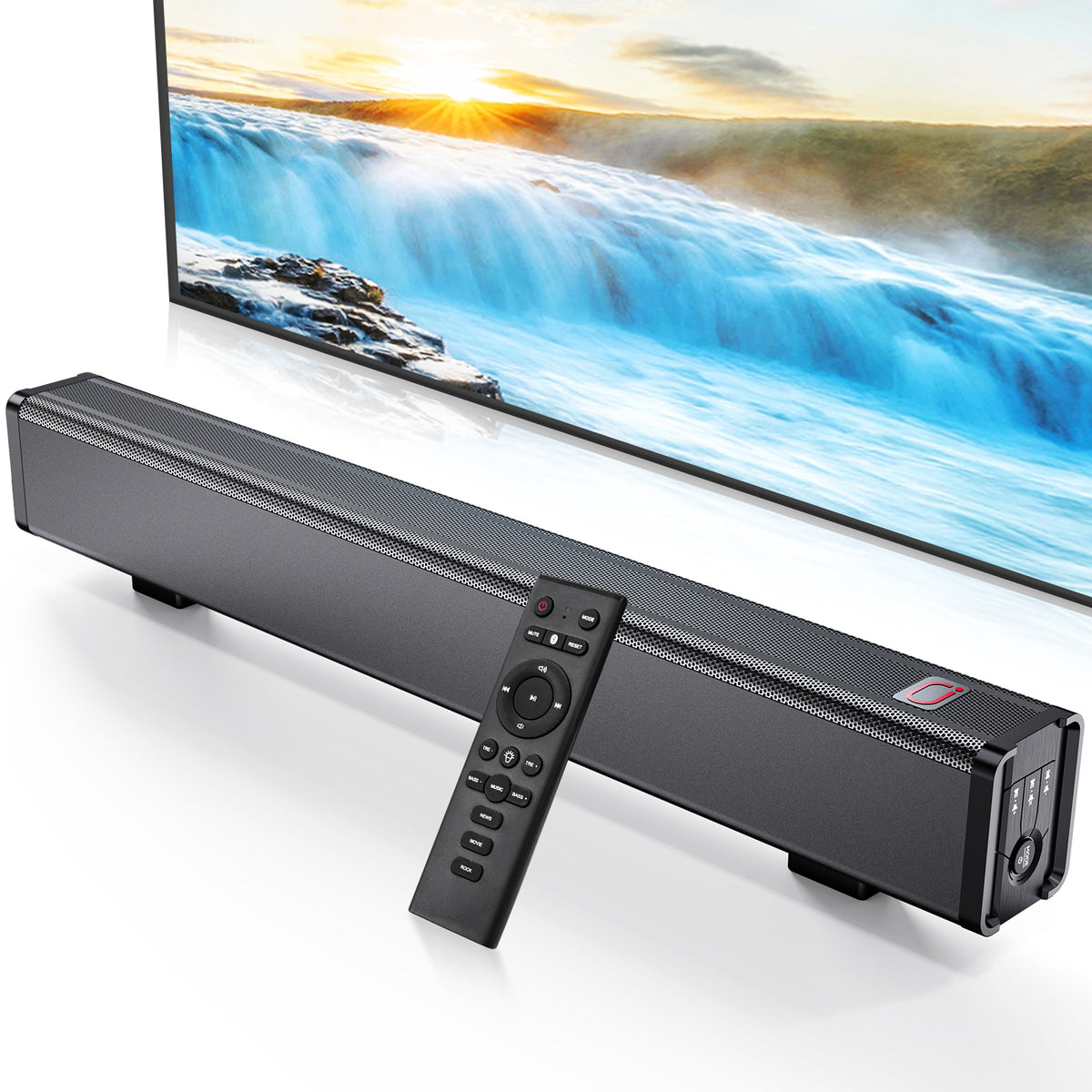 JYX Soundbar for TV, 3D Surround Sound Bar for TV with Subwoofer, Opti