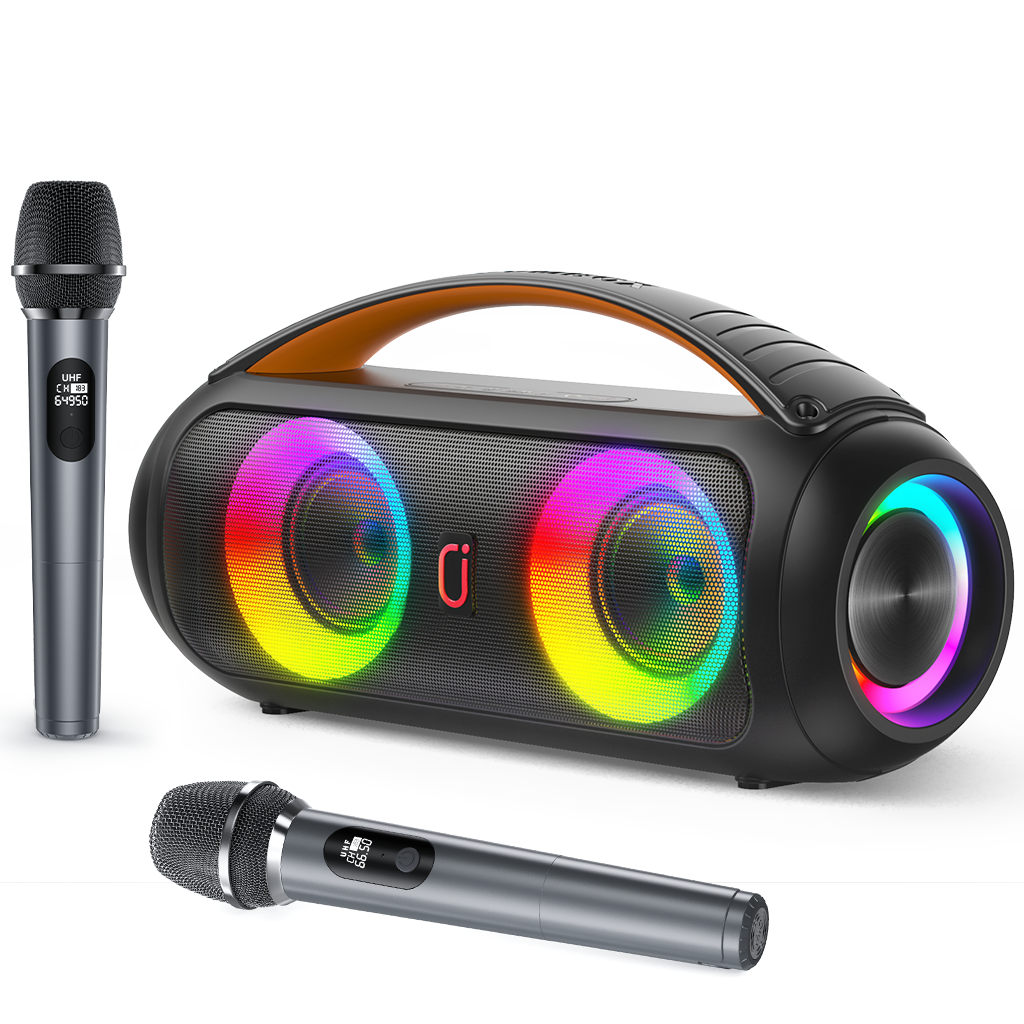JYX D16T Waterproof Karaoke Speaker With Wireless Microphones