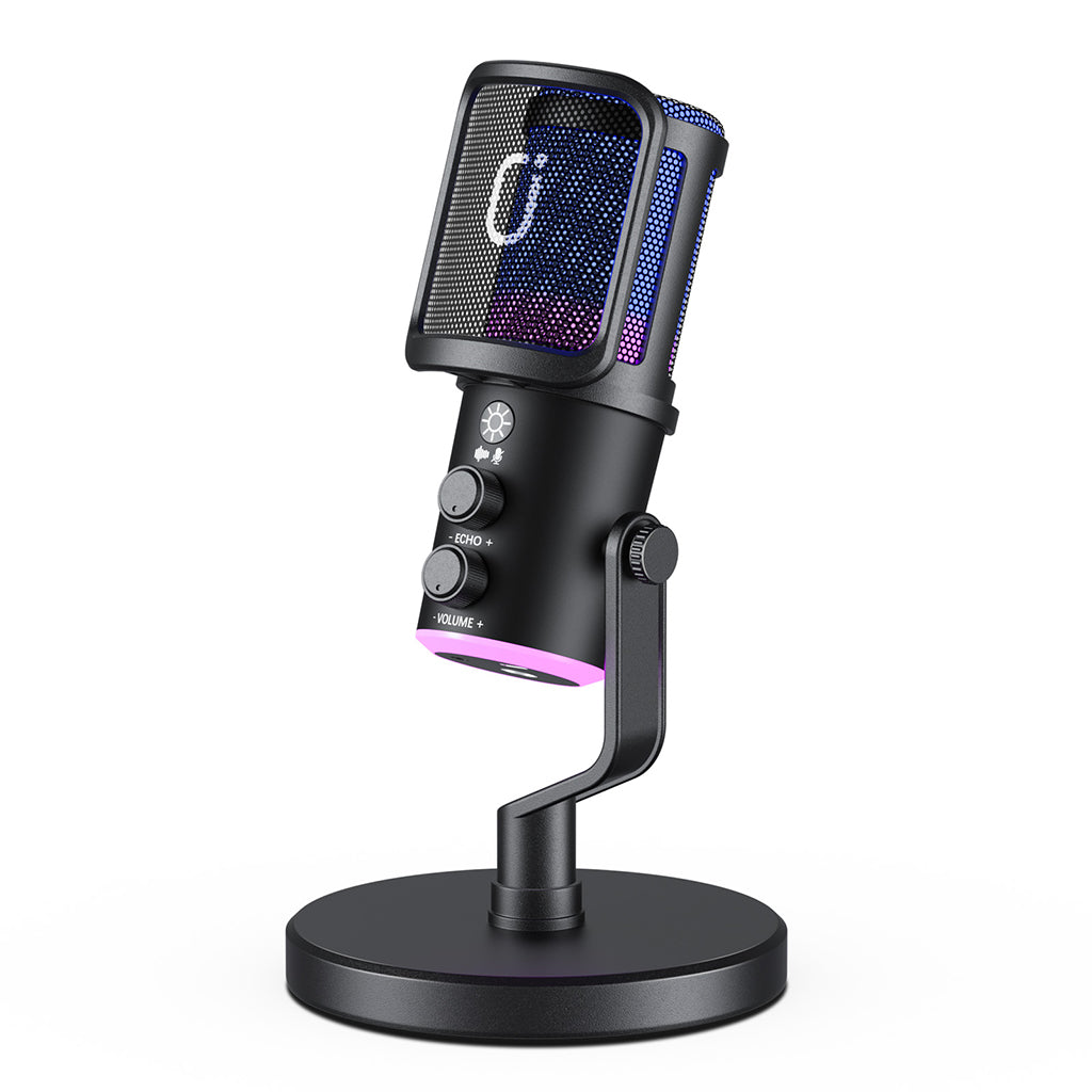 JYX U120 Game Desktop Microphone with RGB Breath Lights